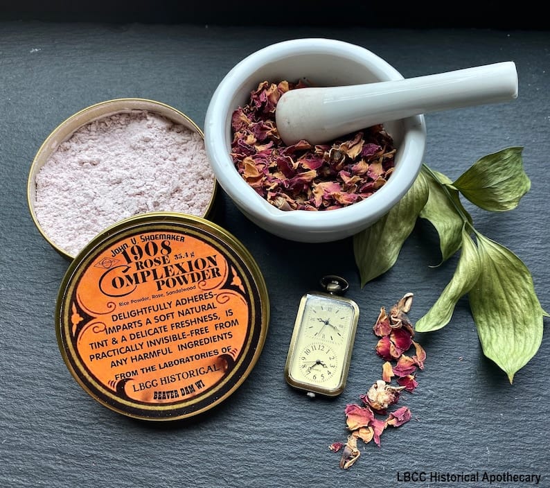 1908 Vegan Rose Complexion Powder | Victorian Smooth Finish