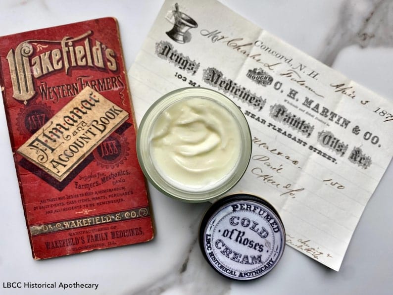 1901 Rose Cold Cream ~ Victorian Recipe ~ Natural Moisturizer