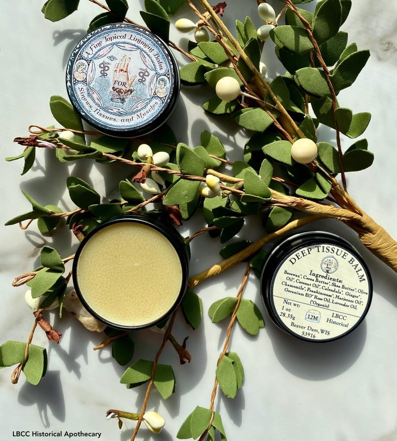 Historical Muscle Balm – Organic Apothecary Salve for Soreness