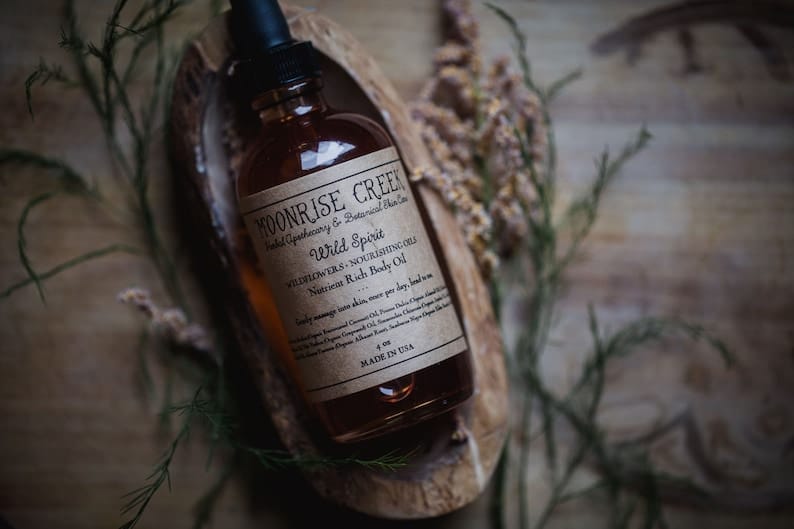Wildflower Body oil – Wildflowers + Nourishing Organic Oils